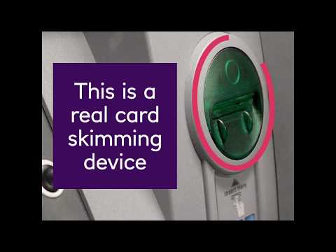 ATM fraud - Card skimmers