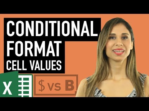 How to Change the Number Format of a Cell Based on a Condition in Excel