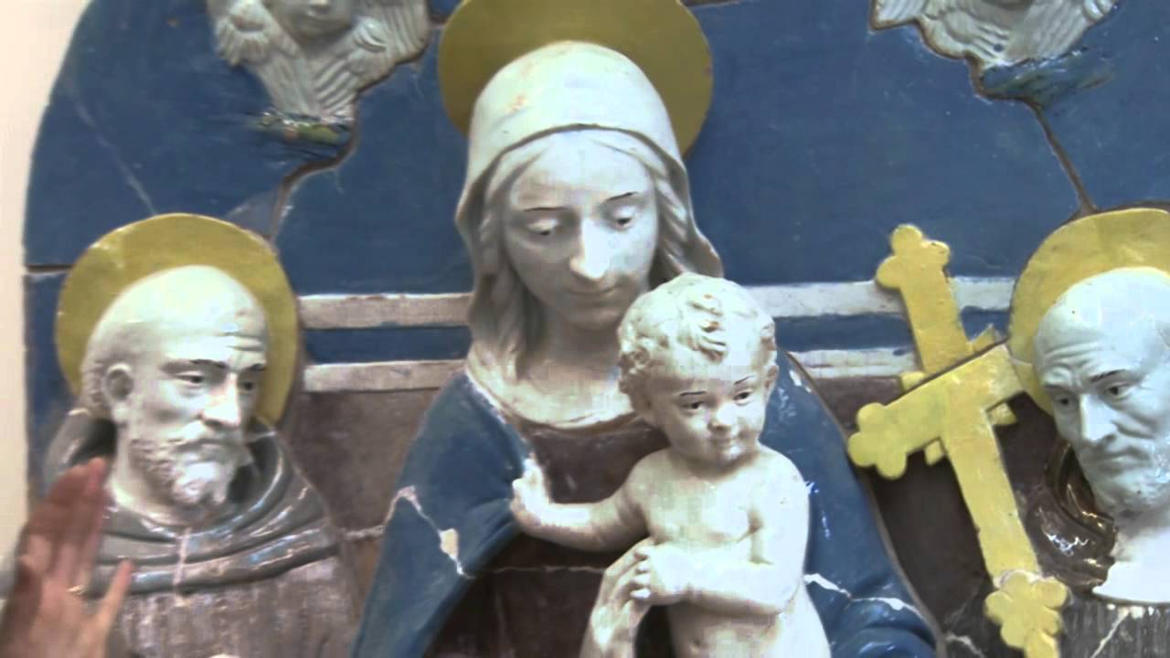 Featured Conservation Project - Madonna and Child Enthroned with Saints Francis and Anthony Abbot