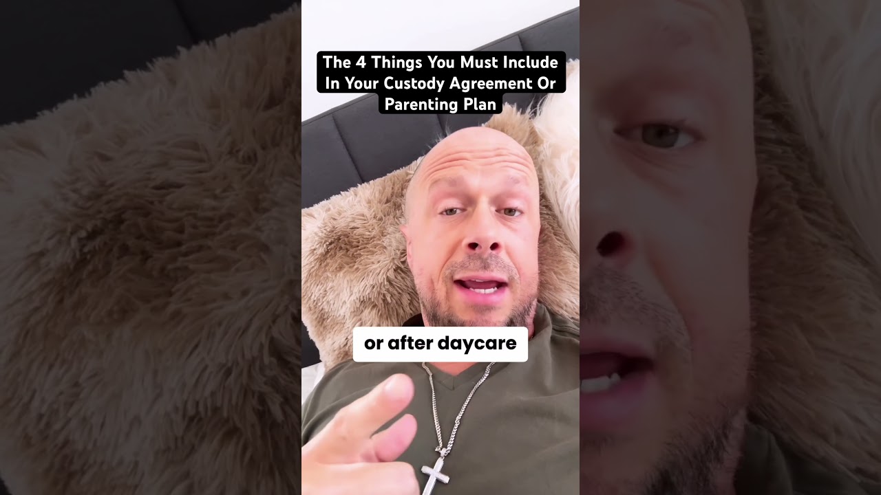 What To Include In A Child Custody Agreement Or Parenting Plan #childcustody #divorce #divorcetips