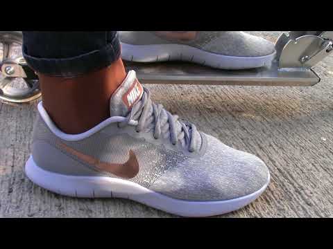 Nike Flex: Contac Running | Mujer 908995 006 |Zapatillas Grises | UNBOXING AND REVIEW 2017 - 2018