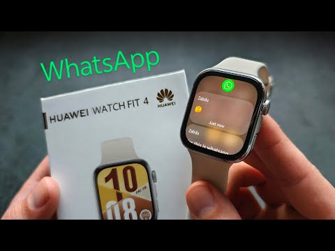 Does Huawei Watch Fit 4 / Pro have WhatsApp? Replying to WhatsApp Notifications + Text