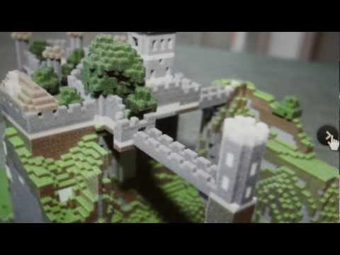 Minecraft - Shapeways 3D print out contest