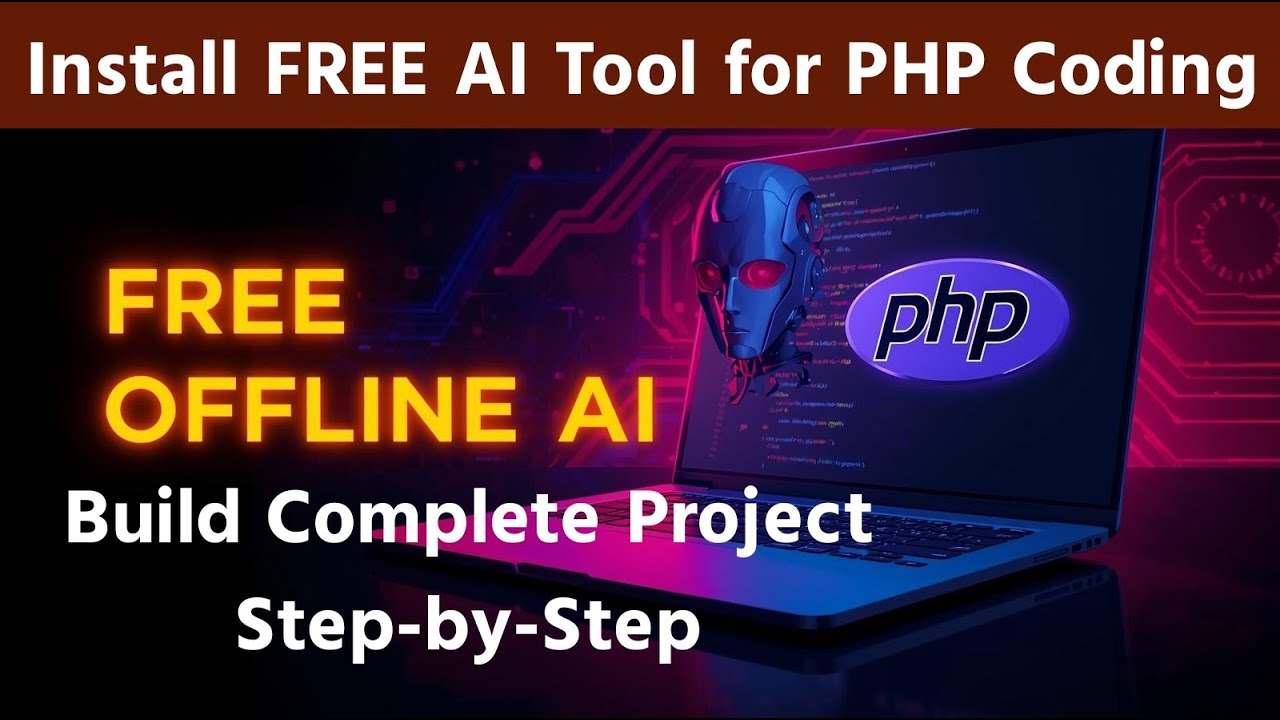 FREE AI Tool for PHP Coding (Offline) | Build Complete Project Step-by-Step