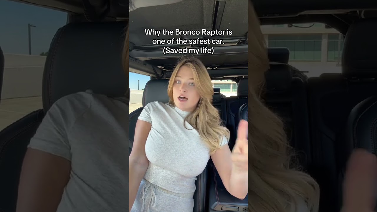 Why the Bronco Raptor is one of safest car. (saved my life)  #cars #truck #raptor #bronco
