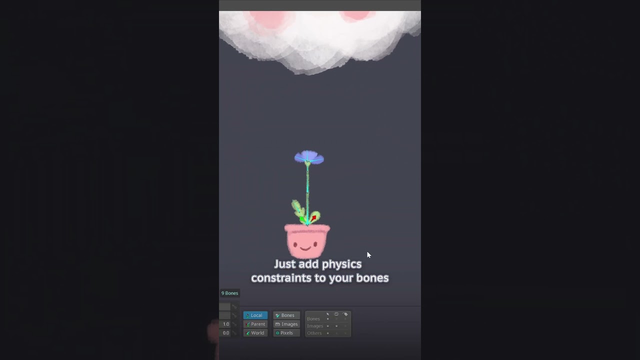 Physics Constraints in Spine are almost too easy to use!