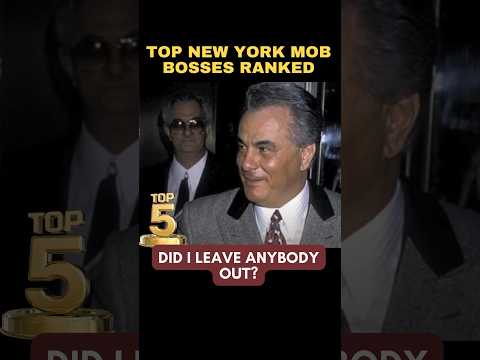 NEW YORK’S TOP 5 MOB BOSSES RANKED #fivefamilies