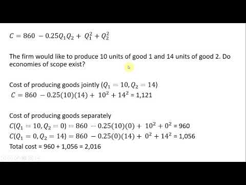 Economies of Scope: Determining if it Exists