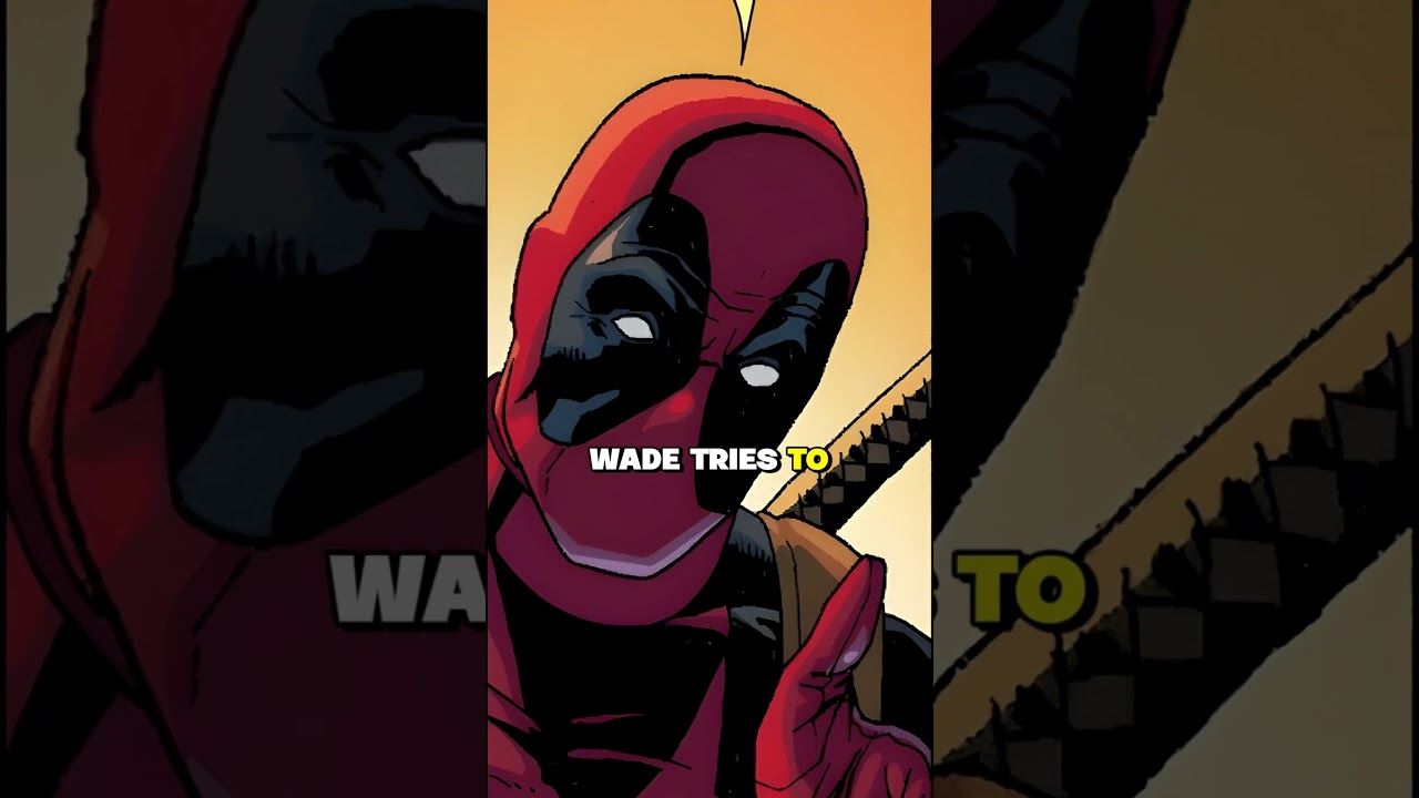 The Real Reason Deadpool Never Stops Joking 😢💀