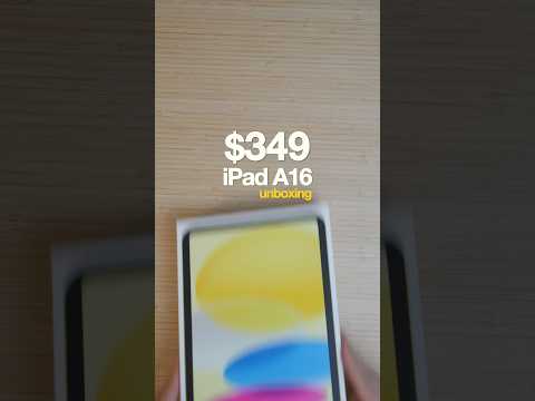 Would you buy the $349 iPad A16?