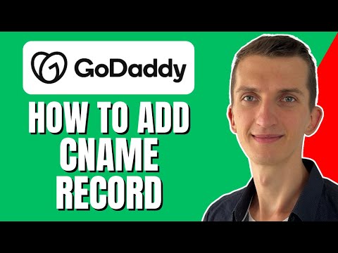 How to Add CNAME Record in Godaddy