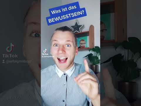 Was ist das Bewusstsein? - Definition von #bewusstsein