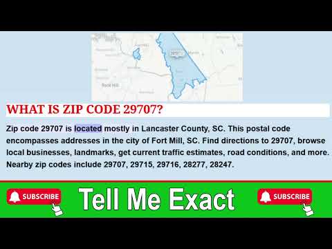What is ZIP Code 29707