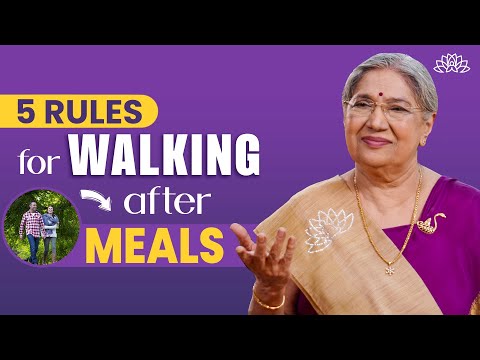 Is It Good to Walk Immediately After Eating Food? | Post Meal Movement | Workout For Digestion