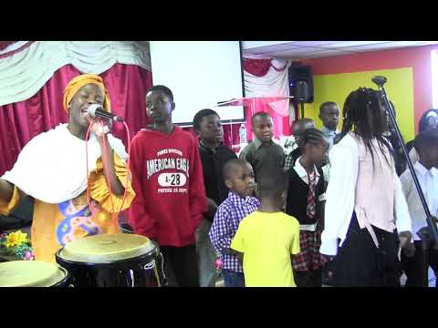 Very soon we are going to see the king Children Ministry Celine Bongwa and kids