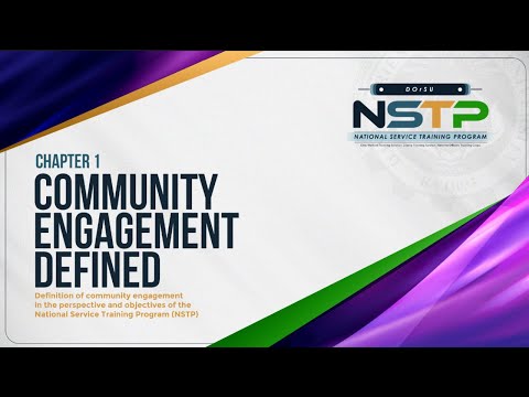COMMUNITY ENGAGEMENT DEFINED