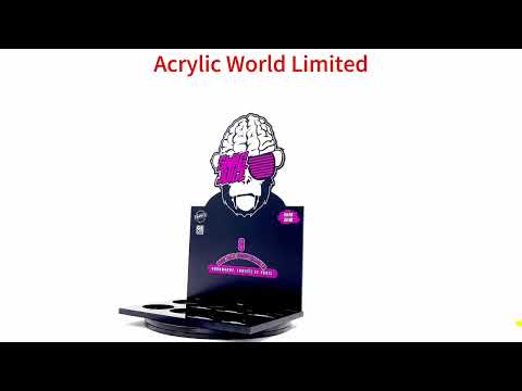 Acrylic CBD Oil Pods Display Rack With Customized Logo