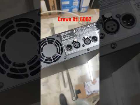 Crown Xti 6002 Amplifier Review #short