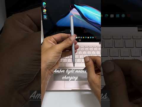 How to charge stylus pen on HP Pavilion x360
