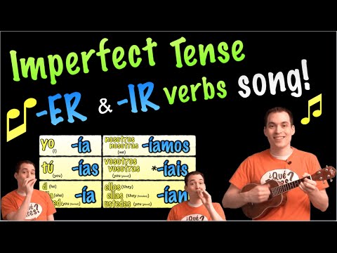 Regular ER/IR verbs in Imperfect Song!