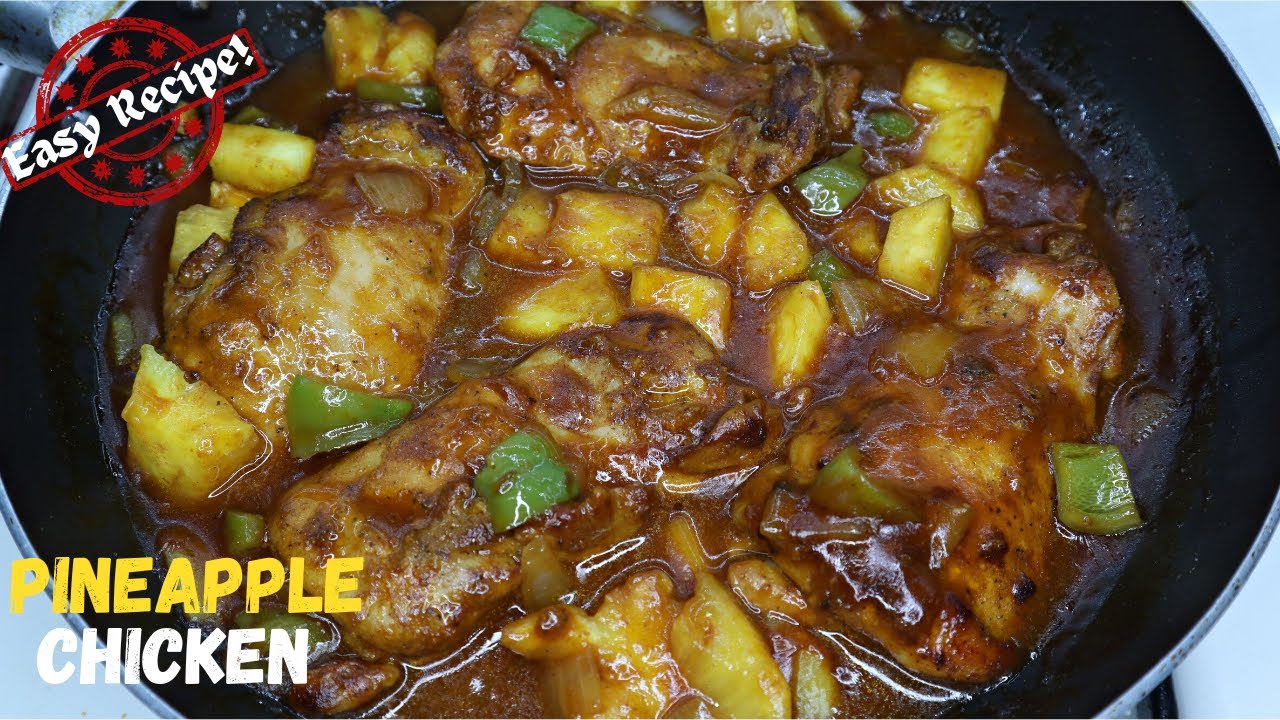 Pineapple Chicken | Easy Pineapple Chicken | Pineapple Chicken Recipe || JUENFO Kitchen
