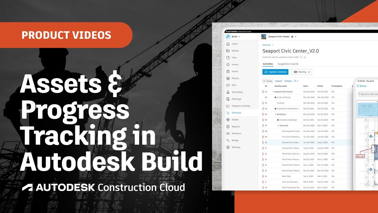 Asset Tracking for Construction Progress | Autodesk Build