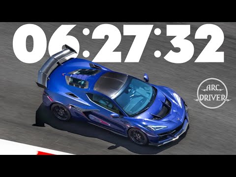 New Data Shows Corvette ZR1X Can Lap The Nurburgring in 6:27!
