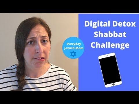Digital Detox Shabbat Challenge / Time To Put Down The Phone