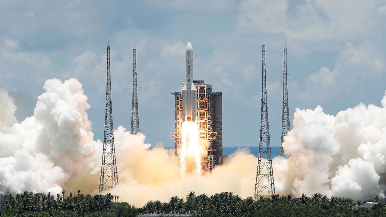 China launches its unmanned probe to Mars