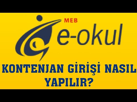 E-Okul Kontenjan Girişi Nasıl Yapılır?