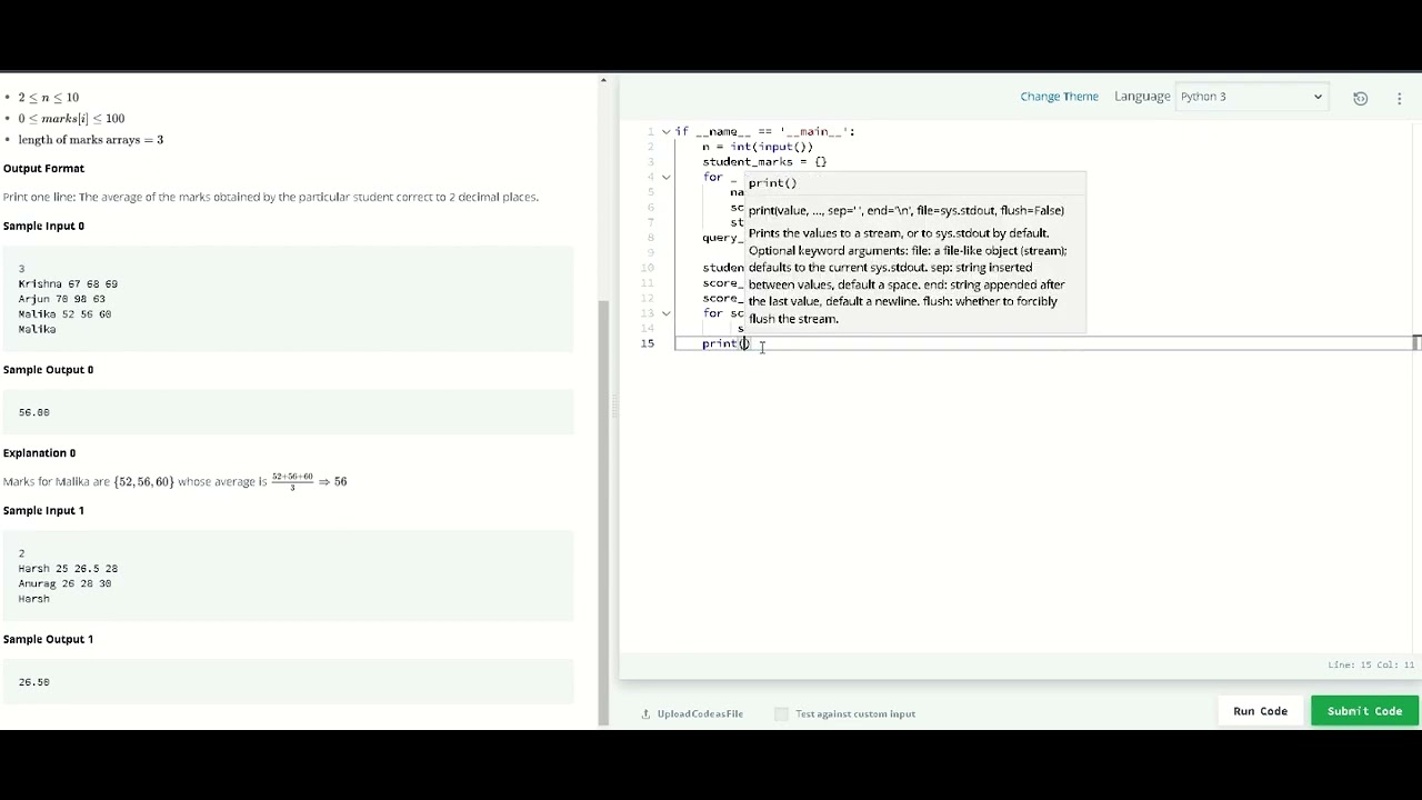 Python-find-percentage