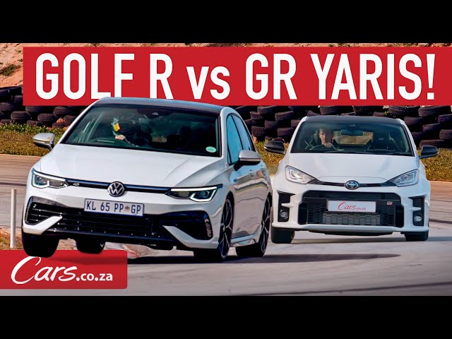 New Golf 8 R vs Toyota GR Yaris! Hot lap shootout...which is faster?