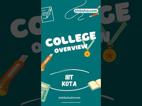 IIIT KOTA: Quick Review #minutecollegereview #kota
