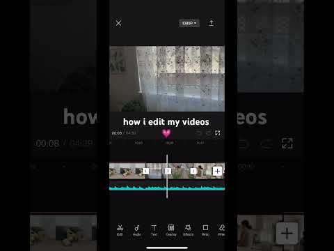 How I Edit My Vlogs :) #capcut #aesthetic #vlog #grwm #editing #video
