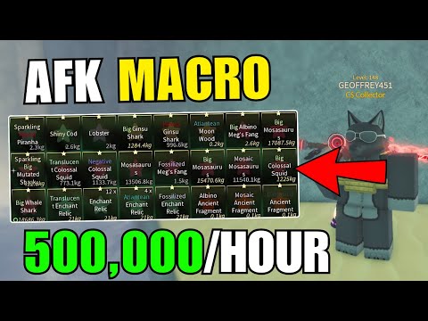 *NEW* Roblox Fisch AFK MACRO!