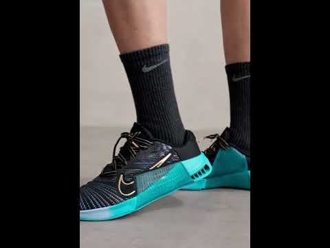 NIKE Performance METCON MP Training Shoes Sneakers Black Cactus Psychic Blue Black Women | Zalando