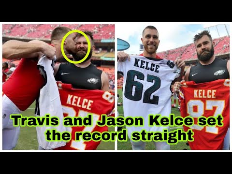 Travis and Jason Kelce set the record straight on how to properly pronounce their last name