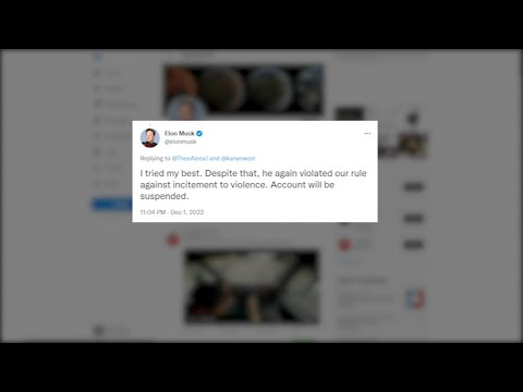 Kanye West Twitter account suspended after swastika post: Elon Musk