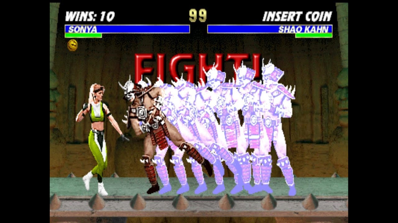 Ultimate Mortal Kombat 3 arcade Sonya Gameplay Playthrough Longplay