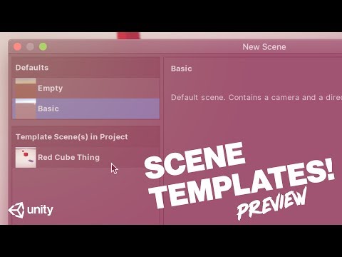 GitHub - needle-mirror/com.unity.scene-template: Create new scenes from ...