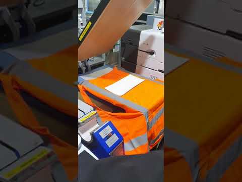 New Safety Vest Printing System