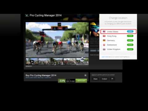 Buying games for cheaper prices using VPN