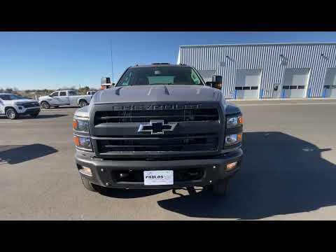 2024 Chevy 5500HD Sterling Grey Chassis 4x4