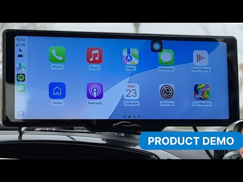 CarTablet Pro Max: The Ultimate Car Upgrade with Apple CarPlay & Android Auto!