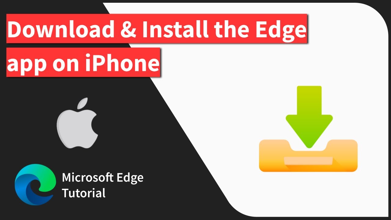 How to Download Microsoft Edge app on iPhone
