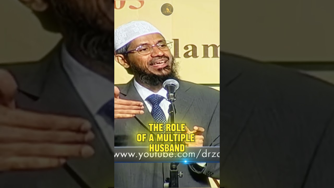 This is the reason a woman can't have  multiple husband! #drzakirnaik #islam #polygamy
