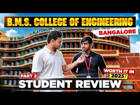 BMS College of Engineering Honest Review😍| BMSCE Honest Reviews by Btech Student 🤯| BMS Bangalore
