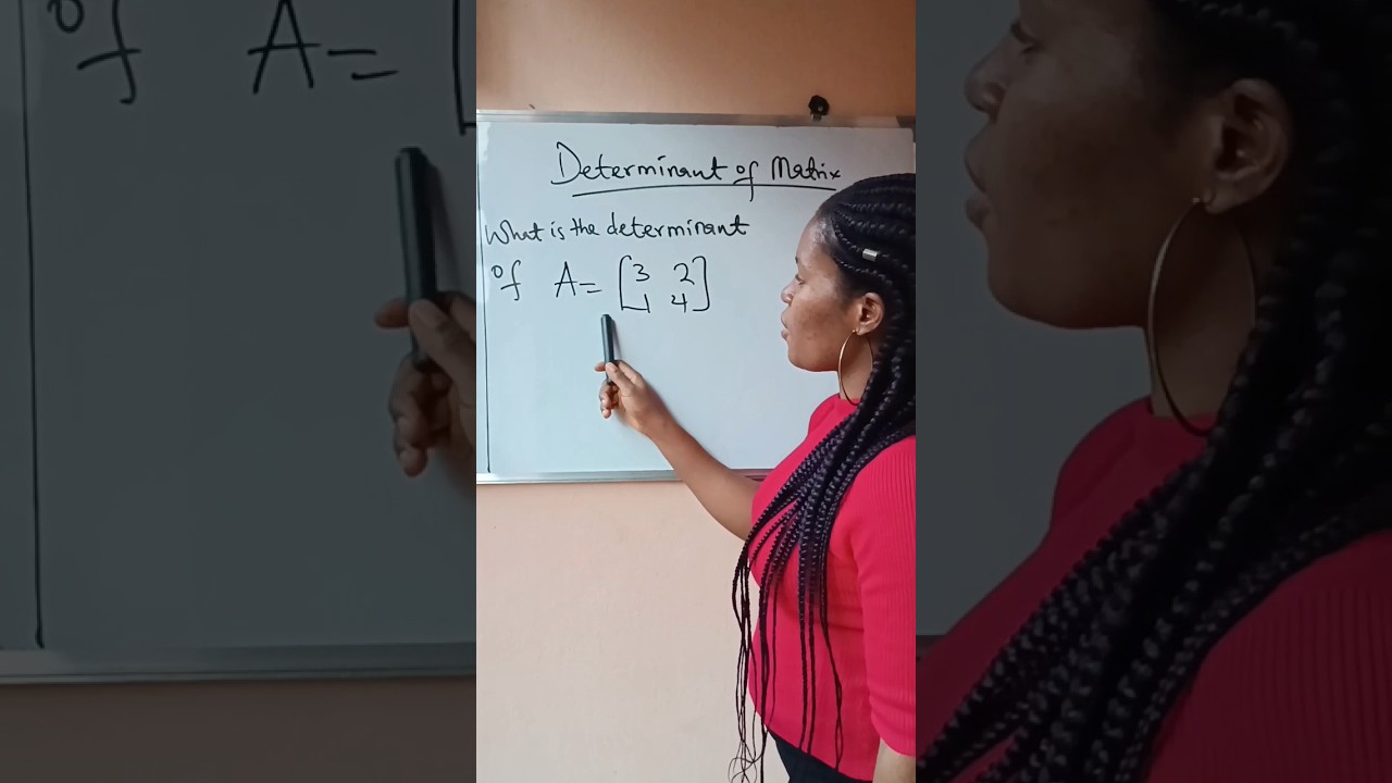 How to find determinant of a matrix