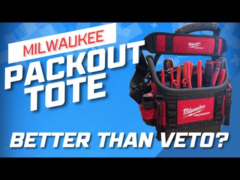 Milwaukee Packout 10" Structure Tote - Better than Veto Pro Pac???