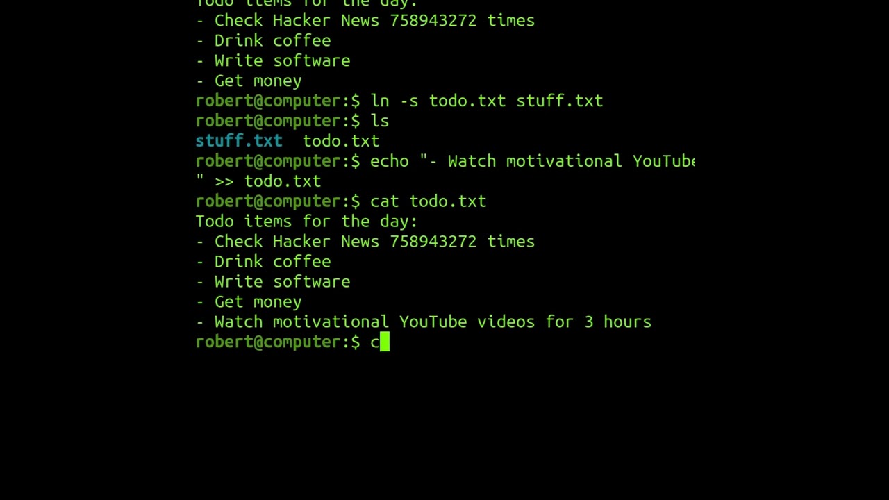 The 'ln' Command In Linux